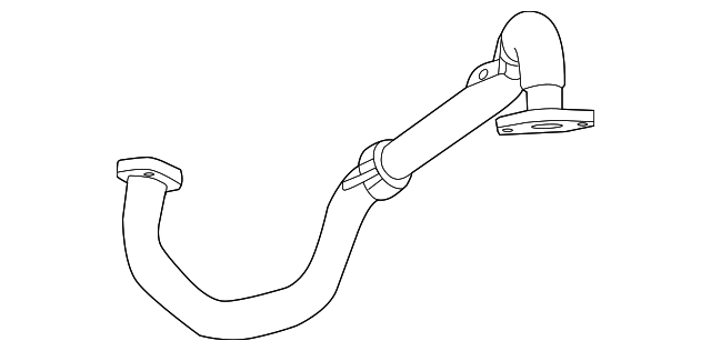 642-140-21-08 - Connector Pipe 2010-2022 Mercedes-Benz | Mercedes-Benz ...