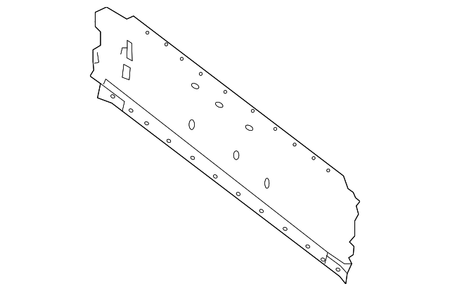 2017-2020 Mercedes-Benz Inner Panel 172-790-01-35 | MB OEM Parts