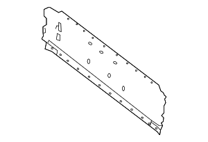 2017-2020 Mercedes-Benz Inner Panel 172-790-01-35 | MB OEM Parts