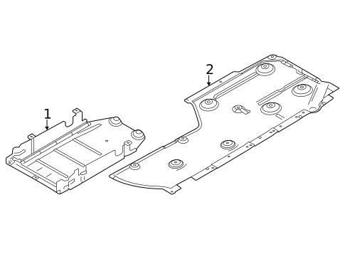 Under Cover & Splash Shields for 2008 BMW M3 | BMW OEM Parts