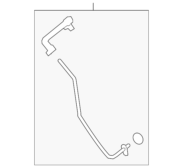 Original 2015-2020 Ford Turbocharger Coolant Line FB5Z-8A520-D ...