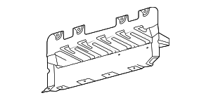 2021-2024 Ford Mustang Mach-E Upper Deflector LJ9Z-8312-A | OEM Parts ...