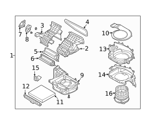 Filter Air Conditioner KLC79-AC001 | OEM Hyundai Parts