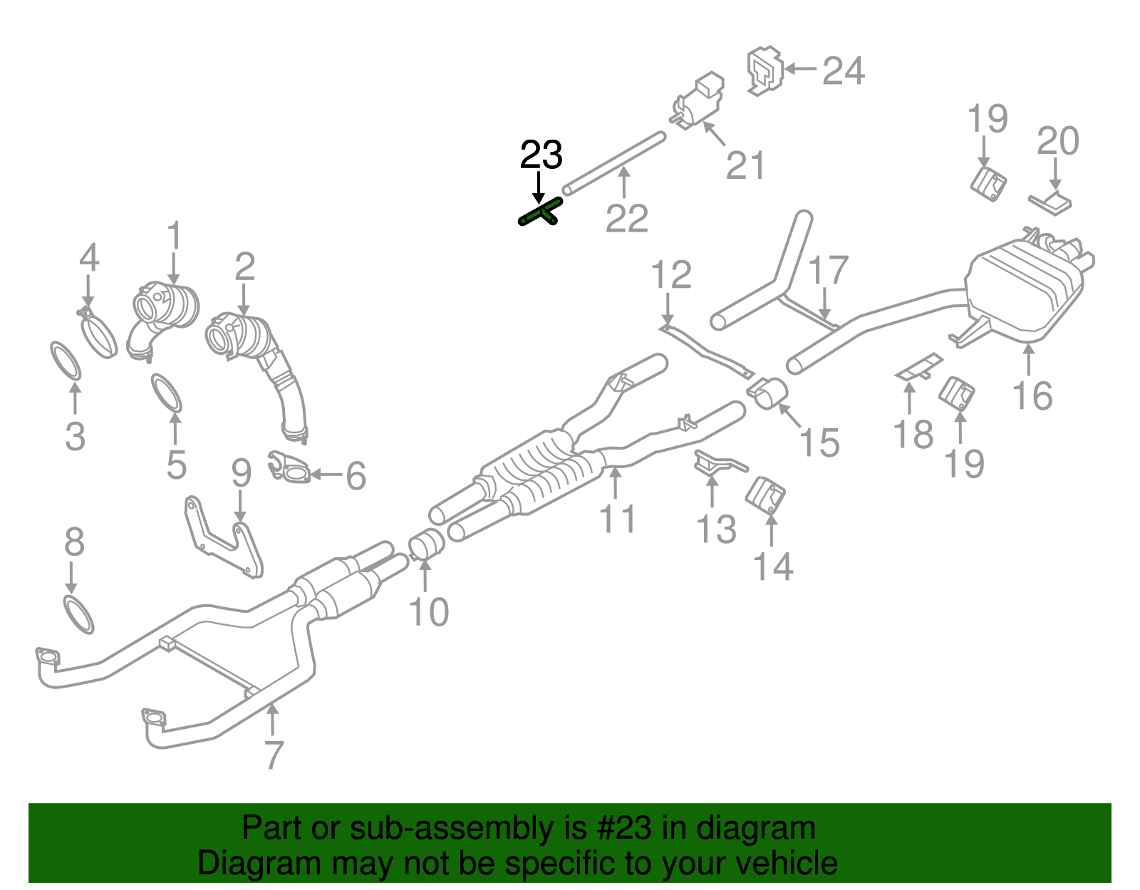11721439973 - 2010-2019 BMW Hose T-Connector (11-72-1-439-973) | BMW of ...