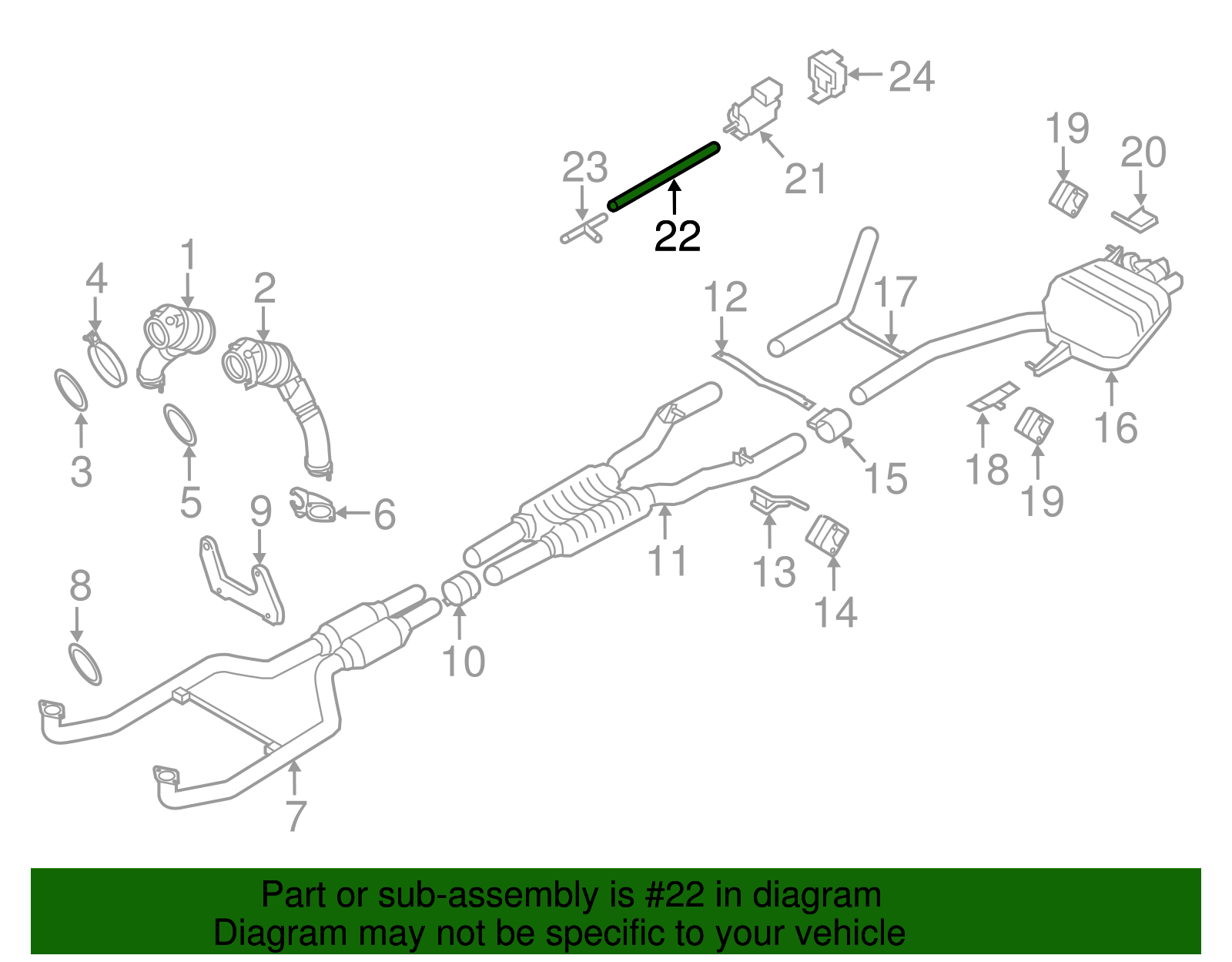 Genuine BMW 11-72-7-545-323 | Vacuum Hose - Smooth Rubber | FREE ...