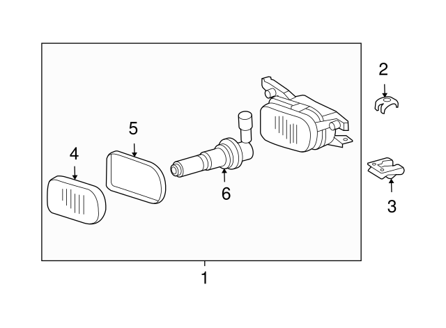 203-826-01-90-65 - Shell 2003-2011 Mercedes-Benz | Mercedes-Benz USA Parts