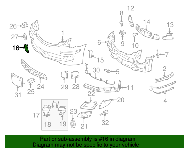 251-885-00-23-9999 - Tow Eye Cap 2006-2010 Mercedes-Benz | Mercedes ...