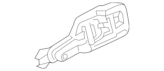 2017-2024 Porsche Panamera Handle Base 971-839-886-D | Sunset Porsche Parts