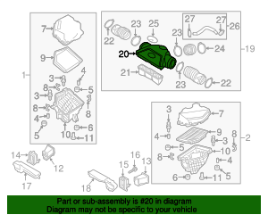2017 Genesis G80 Resonator Assembly 28190-B1120 | QuirkParts