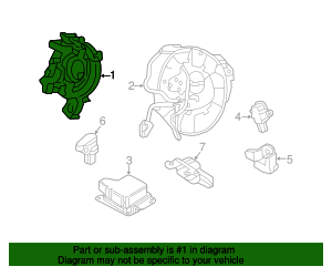 FT4Z-14A664-D - Clock Spring - 2015-2024 Ford | Lasco Auto Parts