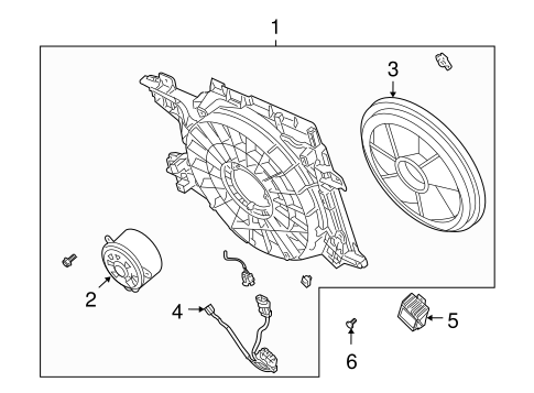 Cooling Fan for 2008 Cadillac XLR | OEM Parts Online