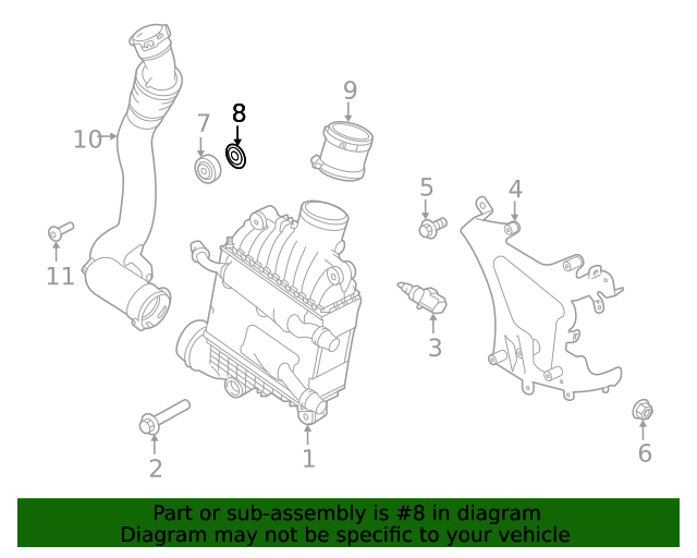 Genuine OEM Bracket Bushing Part# LR082398 Fits 2018-2019 Land Rover ...