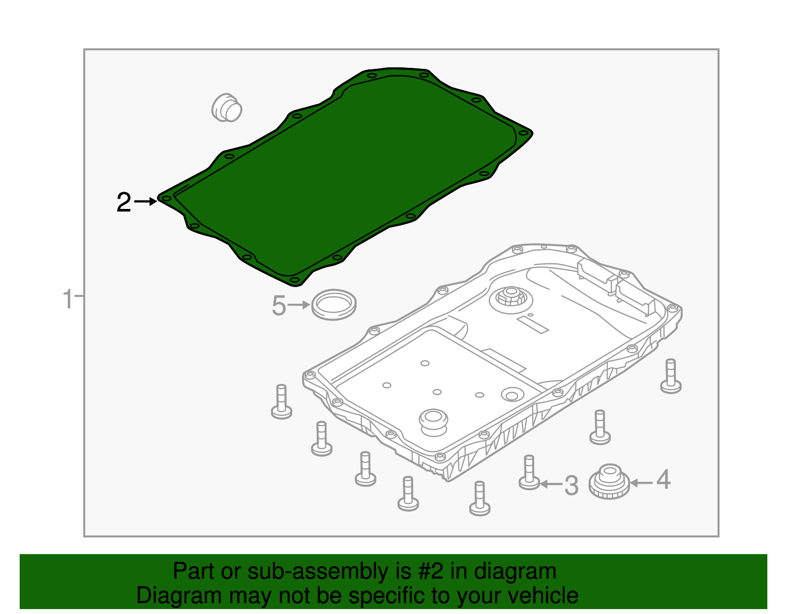 2013-2025 Mopar Gasket 52854760AA | Mopar Parts Canada