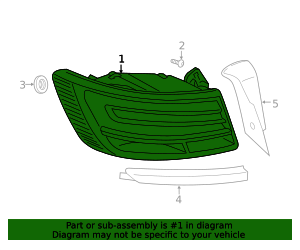 2019-2024 Audi Tail Light Assembly 4K5-945-224-D | AutoNationParts.com