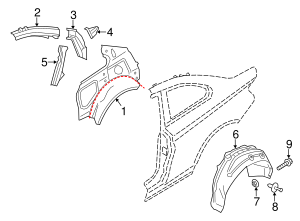 41007342112 - 2014-2021 BMW Lower Reinforced (41-00-7-342-112) | BMW of ...