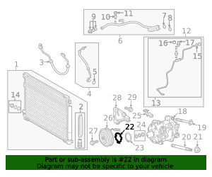 2010-2023 Toyota Compressor Snap Ring 90099-07063 | Toyota Parts Center
