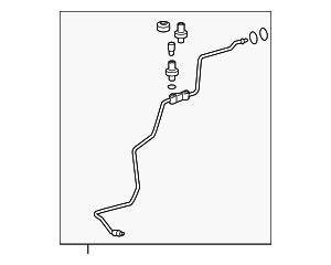2018-2024 Toyota Camry 2018-2024 Toyota Camry - Liquid Line 88716-06550 ...