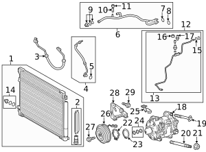 2018-2023 Toyota Liquid Line 88710-06490 | OEM Parts Online