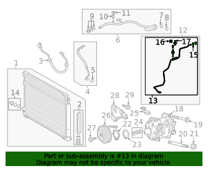2018-2024 Toyota Camry 2018-2024 Toyota Camry - Liquid Line 88716-06550 ...