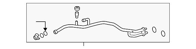 2018-2024 Toyota A/C Pipe 88710-06540 | Toyota San Diego Parts