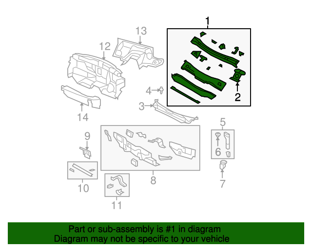 05076102AO - Panel - 2007-2014 Mopar | Mopar Parts Canada