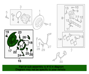 2017-2019 Genesis G90 Parking Brake 58250-D2000 | OEM Parts Online