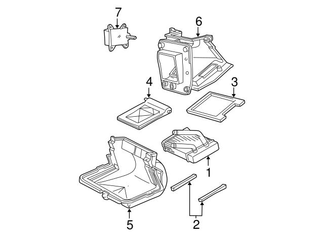 1997-2024 Ford Heater Core Case LC2Z-18478-A | TascaParts.com