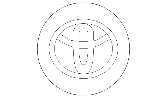 42603-42130 - Center Cap 2020-2025 Toyota | Longo Toyota Parts
