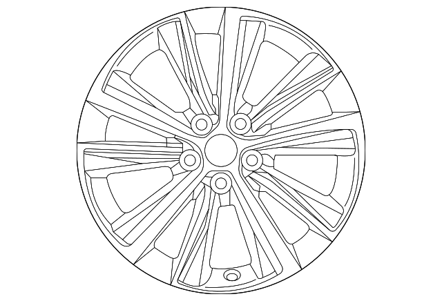 2021 Toyota Venza Wheel Disc 42611-48B70 | Toyota Parts Center