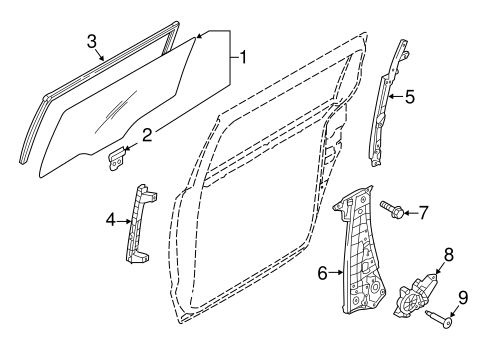 Sliding Door for 2016 Kia Sedona | Kia Automotive Parts