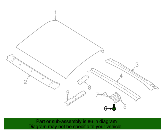 2018-2019 Nissan Outer Bracket Bolt 081B8-8202A | TascaParts.com