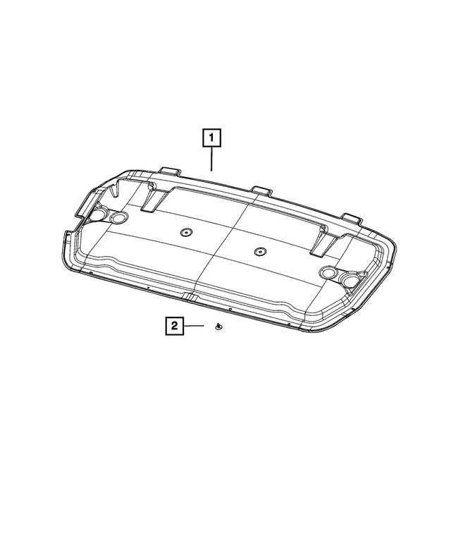 2022-2023 Jeep Hood Silencer 68347068AA | Mopar eStore