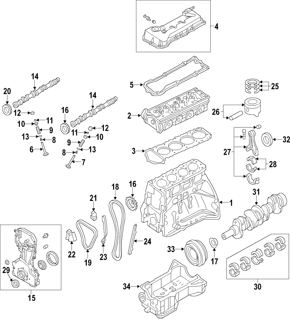 2002-2019 Nissan Pulley Assembly-Valve Timing Control - Passenger Side ...