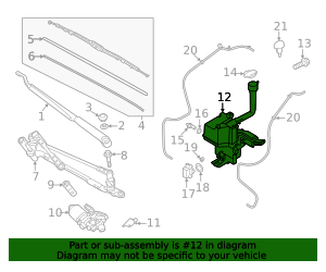 2021-2022 Kia Sorento Reservoir 98611-R5000 | GetOEMParts.com