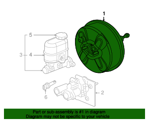19432809 - Power Brake Booster AutoNationParts.com