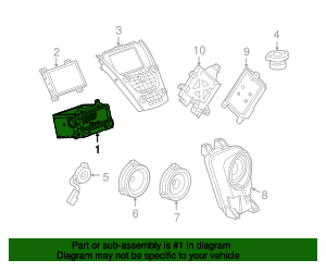 2014-2017 GM Radio 84064074 | NewGMParts.com