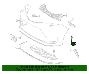 2021-2024 Toyota Sienna Hole Cover 52127-08090 | Toyota Parts Center