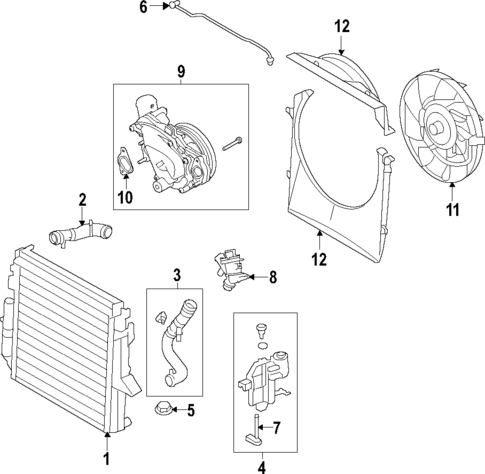 Cooling System for 2017 Land Rover Range Rover | OEM Parts Online