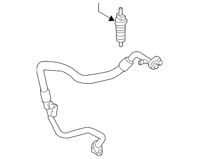 222-830-60-02 - AC Hoses 2018-2020 Mercedes-Benz | Mercedes-Benz USA Parts