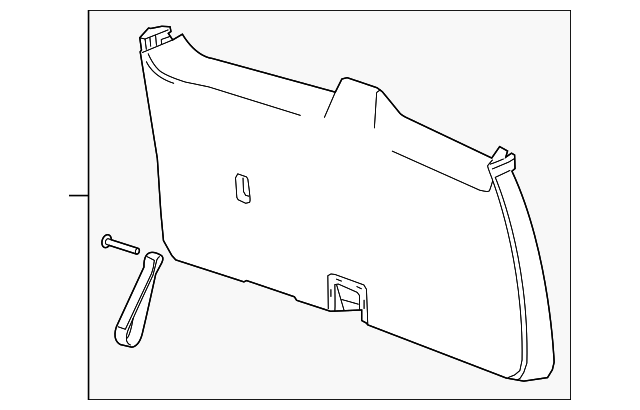 2015-2020 GM Cocoa Liftgate Trim Finish Panel 23440139 | Auto Parts Express