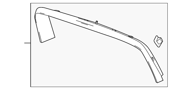 84299958 - Shale Liftgate Upper Trim Finish Panel 2015-2020 GM ...