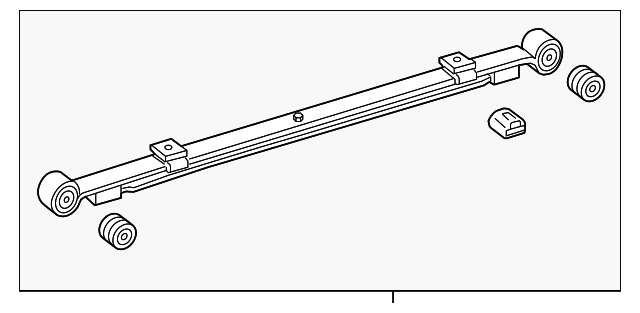 906-320-80-06-64 - Leaf Spring 2014-2018 Mercedes-Benz Sprinter 3500 ...