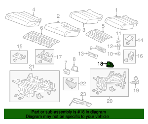 82621-TK8-A01ZA - Cover, L Bracket (Upper) *NH597L* (Dark Atlas Gray ...
