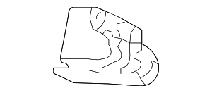 82621-TK8-A01ZA - Cover, L Bracket (Upper) *NH597L* (Dark Atlas Gray ...