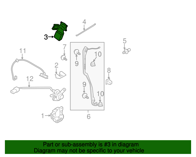 2011-2012 Infiniti QX56 Lift Actuator 90560-1LA0A | Infiniti of Orland Park