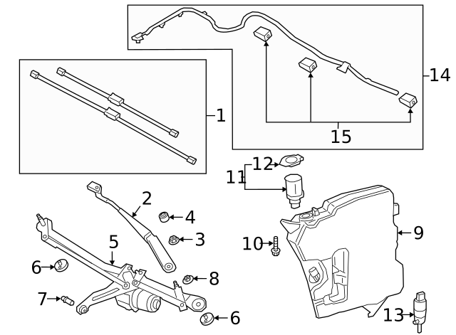 85330-WAA01 - Washer Pump 2020-2024 Toyota GR Supra | Ourisman Toyota Parts