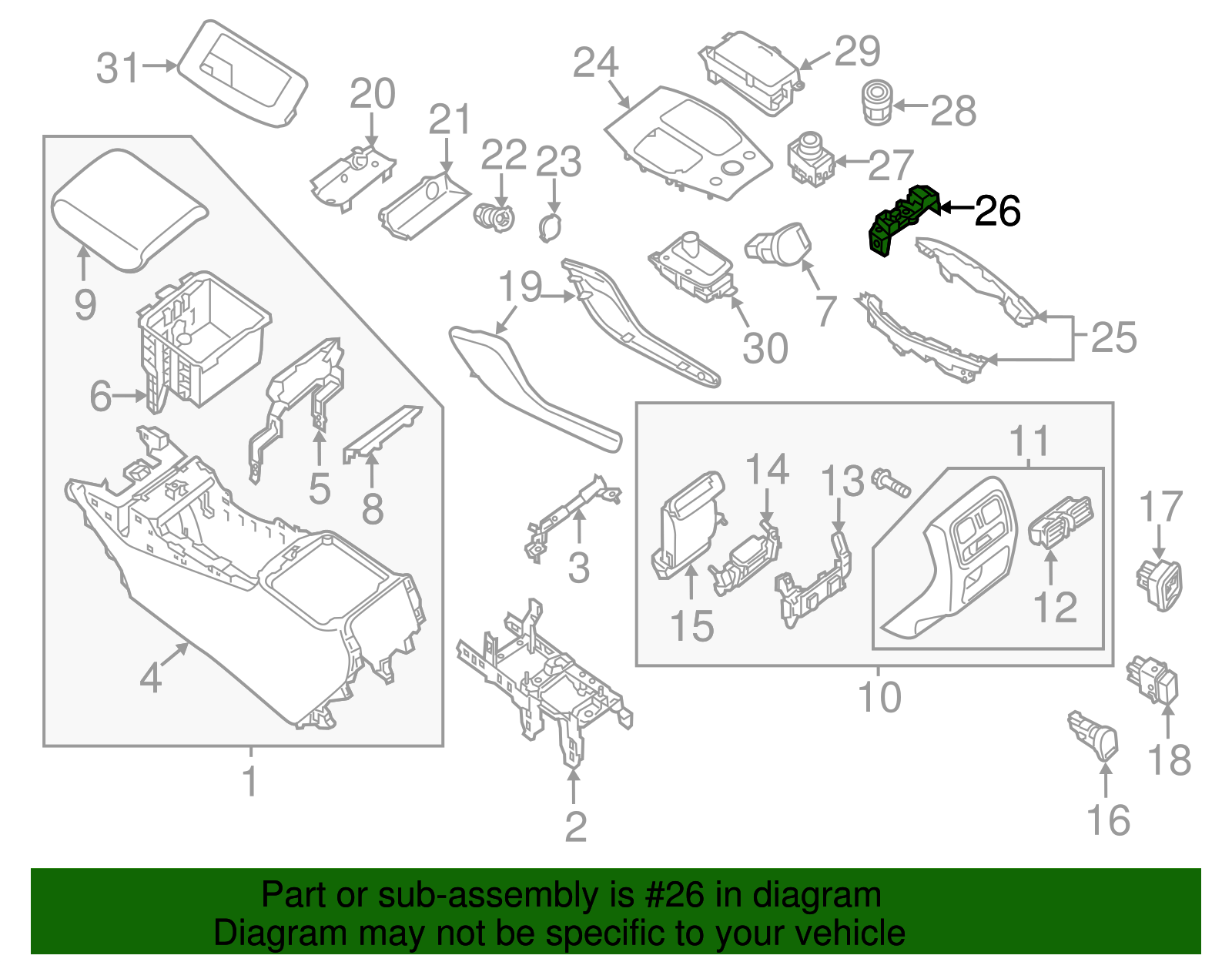 2013-2020 Infiniti Bracket 96918-3JA0A | INFINITI OF WEST CHESTER