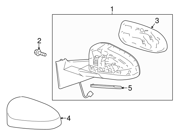 2015-2018 Toyota Yaris Hole Cover 87939-0D540 | Toyota Parts