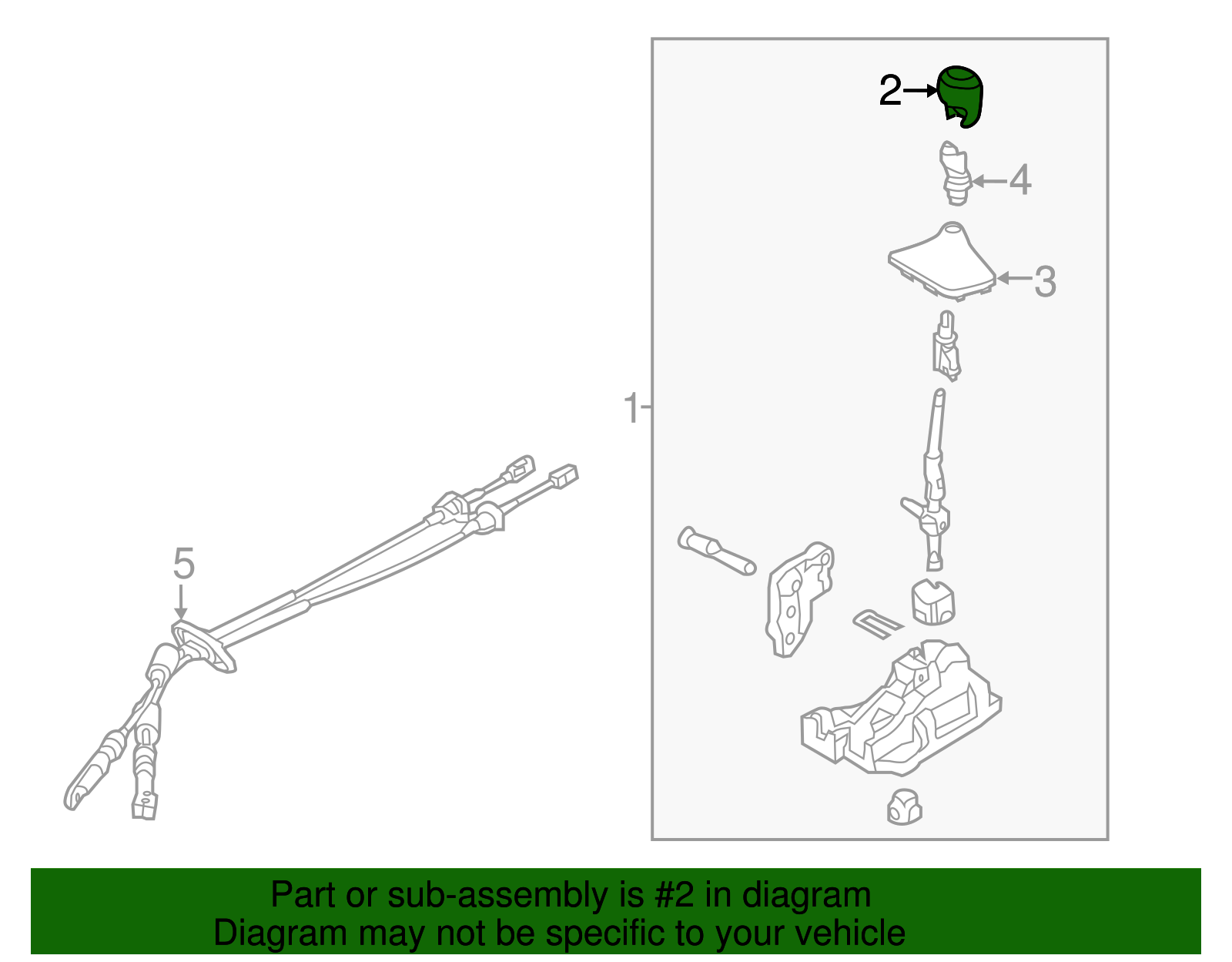 2013-2017 Hyundai Shift Knob 43711-A5200 | OEM Parts Online