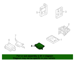 8T0-907-468-AF - Control Module 2012 Audi Q5 | Audi OEM Parts